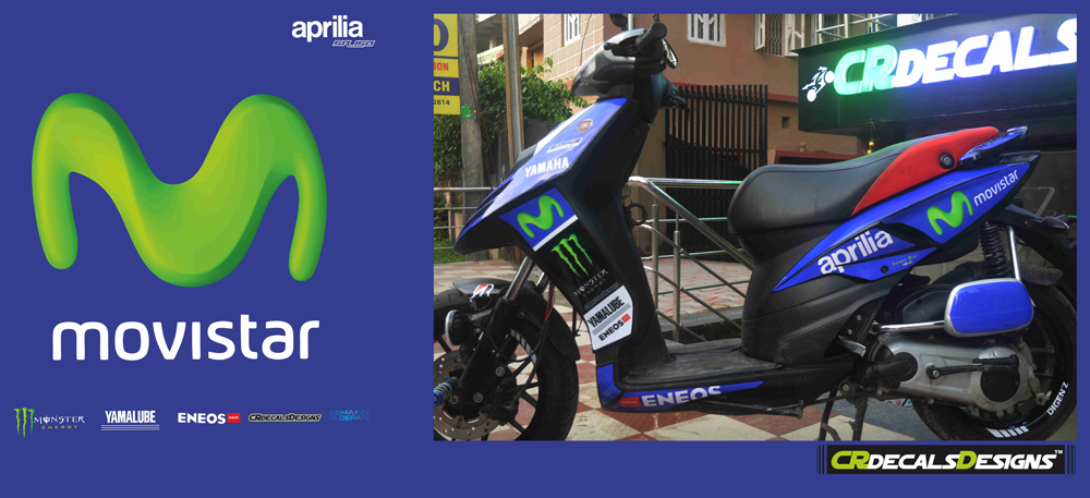 APRILIA SR 125 150 STORM DECAL KIT APRSR014 – CR Decals Designs