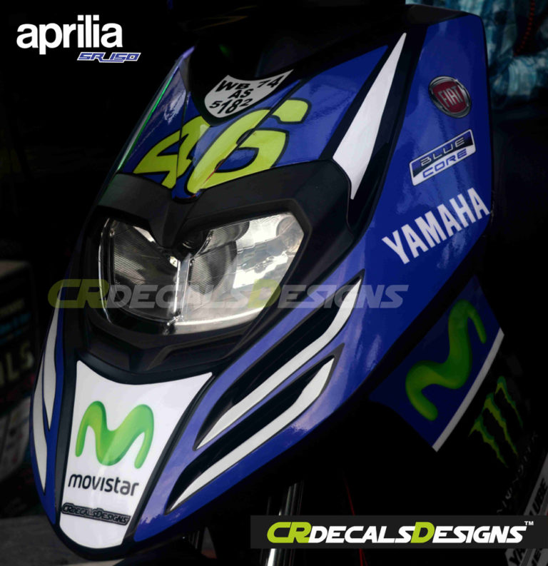 APRILIA SR 125 150 STORM DECAL KIT APRSR017 – CR Decals Designs
