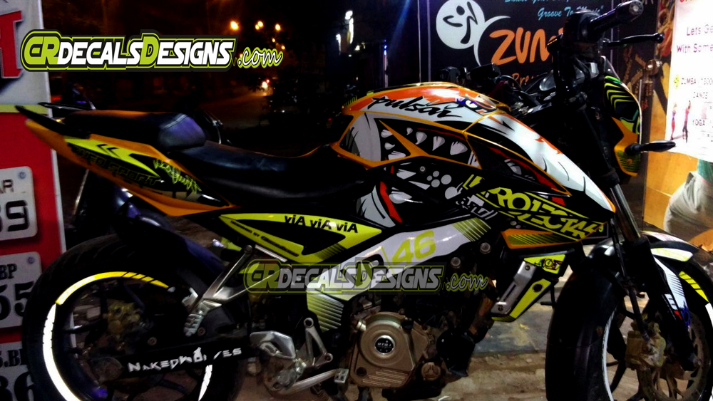 PULSAR NS 125 160 200 DECAL KIT PNS125160200021 – CR Decals Designs