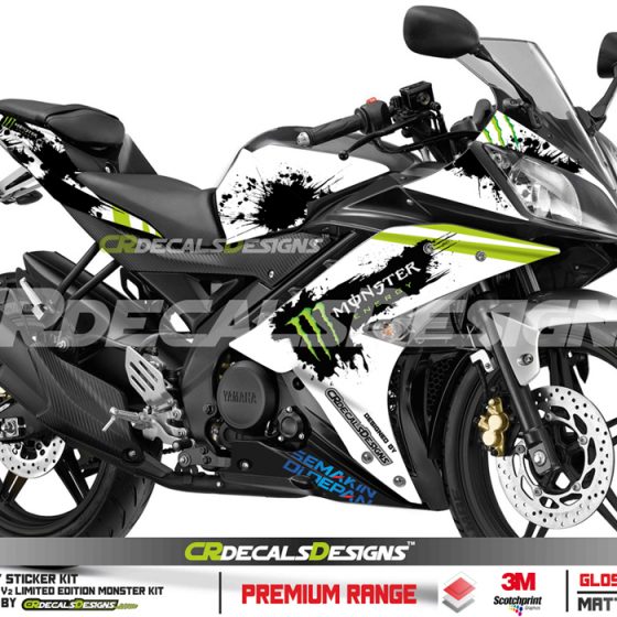 SUZUKI GIXXER 150 MONSTER Edition Kit – CR Decals Designs