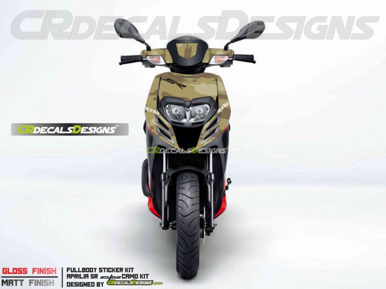 Aprilia SR/STORM 125/150 Custom Decals/ Wrap/ Stickers PASTEL Kit – CR ...