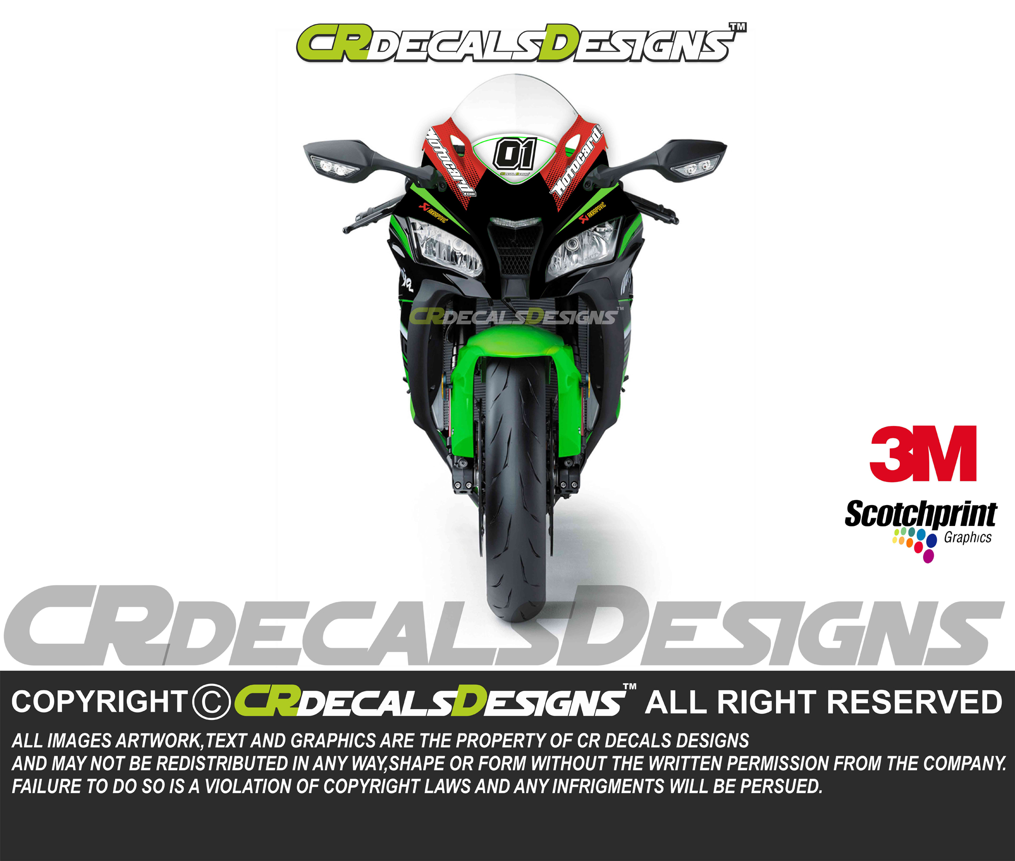 ZX10R RACE EDITION KIT [ 2016-2020 MODELS ] – CR Decals Designs