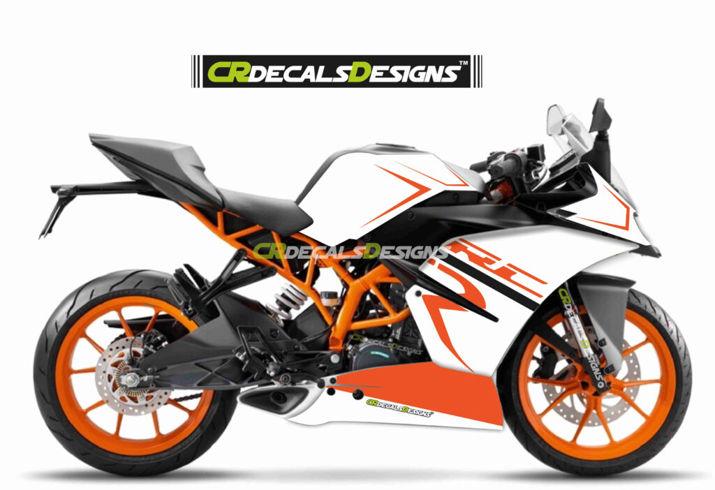 DUKE ADVENTURE 250 390 DECAL KIT DUKEADV001 – CR Decals Designs