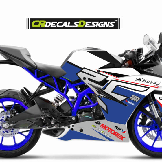 RC 125/200/390 Custom Decals/ Wrap/ Stickers STRIP LINE Kit – CR Decals ...