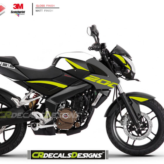 PULSAR NS 125 160 200 DECAL KIT PNS125160200011 – CR Decals Designs