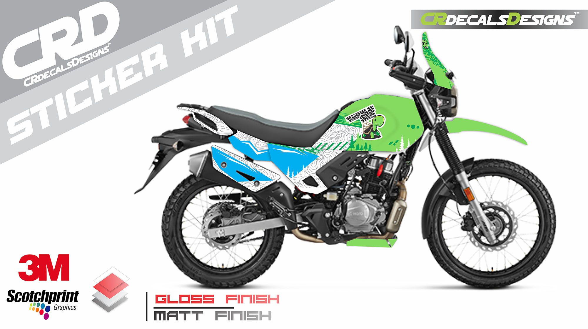 HERO XPULSE DECAL KIT XPLS200001 – CR Decals Designs
